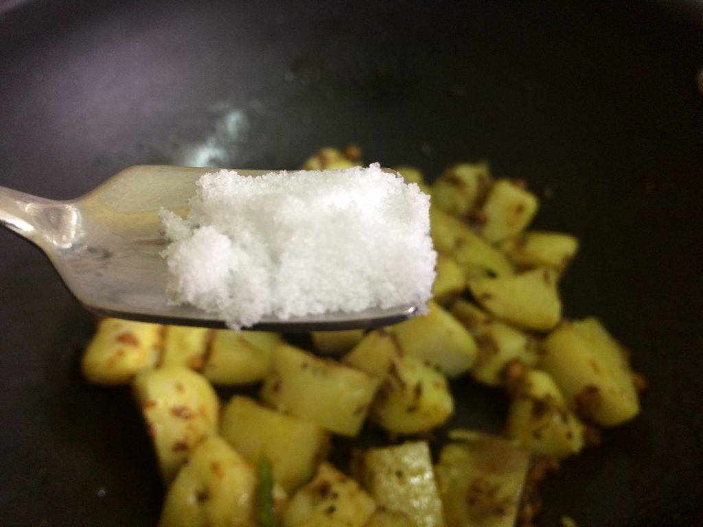 Potato Tamarind Curry : Recipe for Potato Tamarind curry