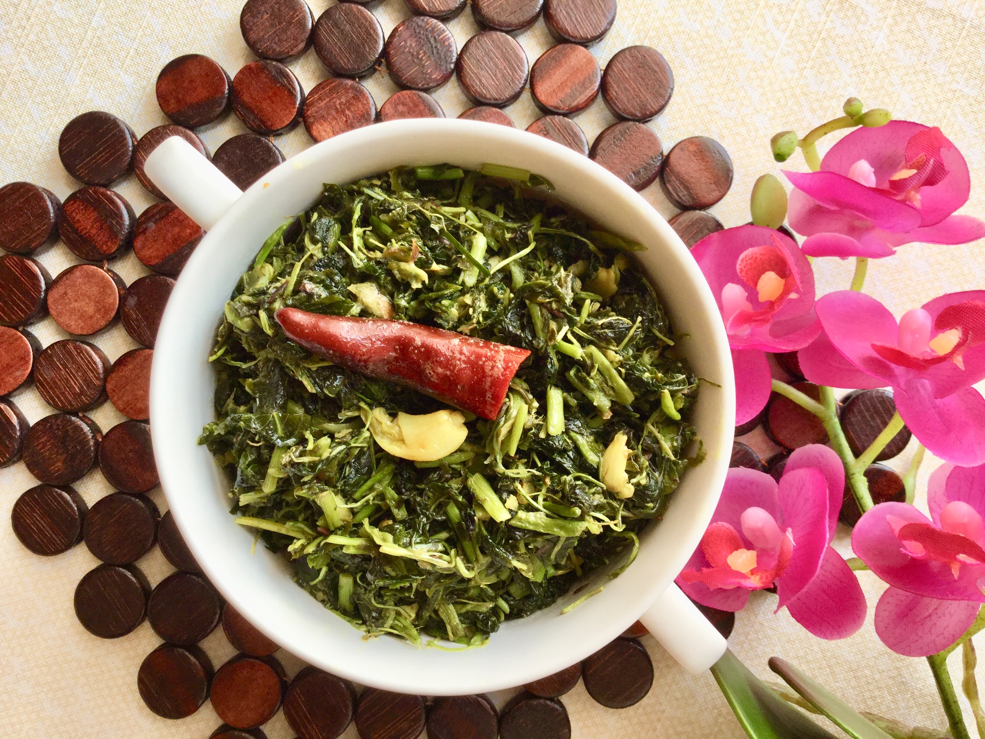 Thotakura Fry Recipe - Amaranthus Fry Recipe